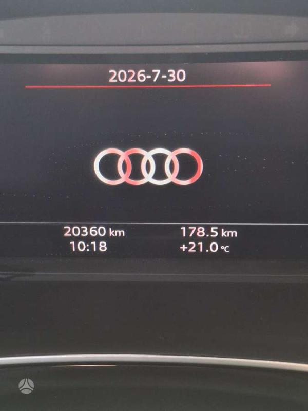 Grey Audi Q3 Sportback 2023 in Marijampole, with an engine capacity of 1.50 L and mileage of 20 thousand km for 32000 €, photo 1 on AUTOMOTO.COM.LV