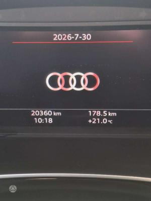 Pelēks Audi Q3 Sportback 2023 Marijampole, ar dzinēja tilpumu 1.50 L un nobraukumu 20 tūkst. km par 32000 €, foto  vietnē AUTOMOTO.COM.LV