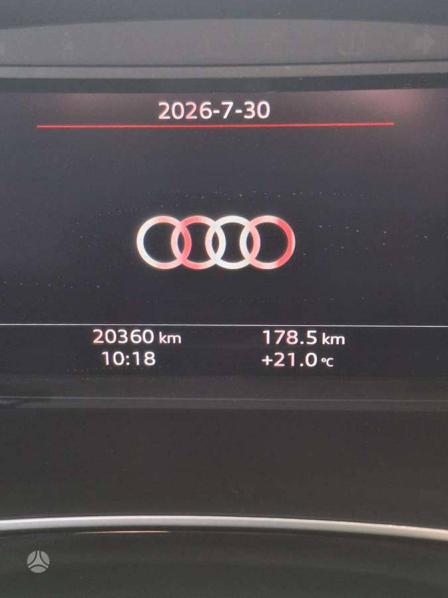 Grey Audi Q3 Sportback 2023 in Marijampole, with an engine capacity of 1.50 L and mileage of 20 thousand km for 32000 €, photo 1 on AUTOMOTO.COM.LV