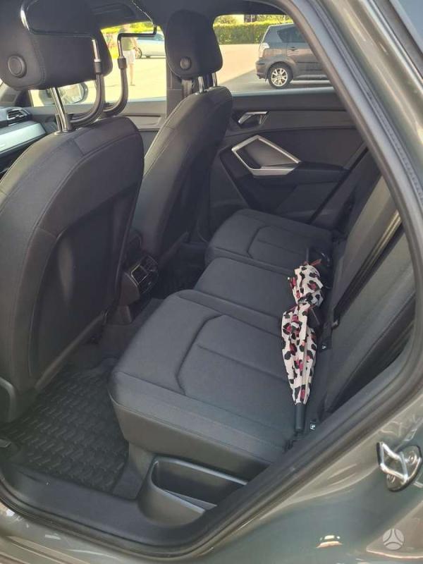 Grey Audi Q3 Sportback 2023 in Marijampole, with an engine capacity of 1.50 L and mileage of 20 thousand km for 32000 €, photo 8 on AUTOMOTO.COM.LV