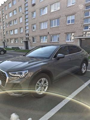 Grey Audi Q3 Sportback 2023 in Marijampole, with an engine capacity of 1.50 L and mileage of 20 thousand km for 32000 €, photo 18 on AUTOMOTO.COM.LV