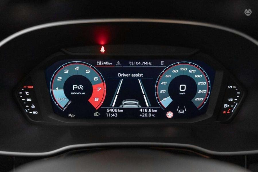 Серый Ауди Q3 Sportback 2025 в Вильнюс, объемом двигателя 1.50 л и пробегом 9 тыс. км за 35900 €, фото 12 на AUTOMOTO.COM.LV