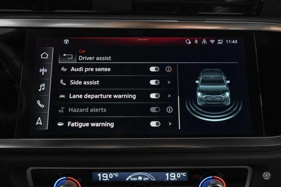 Серый Ауди Q3 Sportback 2025 в Вильнюс, объемом двигателя 1.50 л и пробегом 9 тыс. км за 35900 €, фото 15 на AUTOMOTO.COM.LV