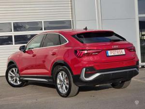 Red Audi Q3 Sportback 2020 in Jonava, with an engine capacity of 2.00 L and mileage of 238 thousand km for 21500 €, photo 6 on AUTOMOTO.COM.LV