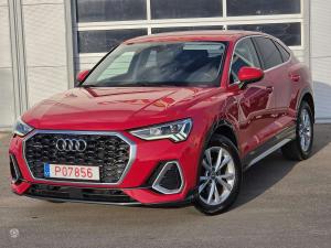 Red Audi Q3 Sportback 2020 in Jonava, with an engine capacity of 2.00 L and mileage of 238 thousand km for 21500 €, photo 12 on AUTOMOTO.COM.LV