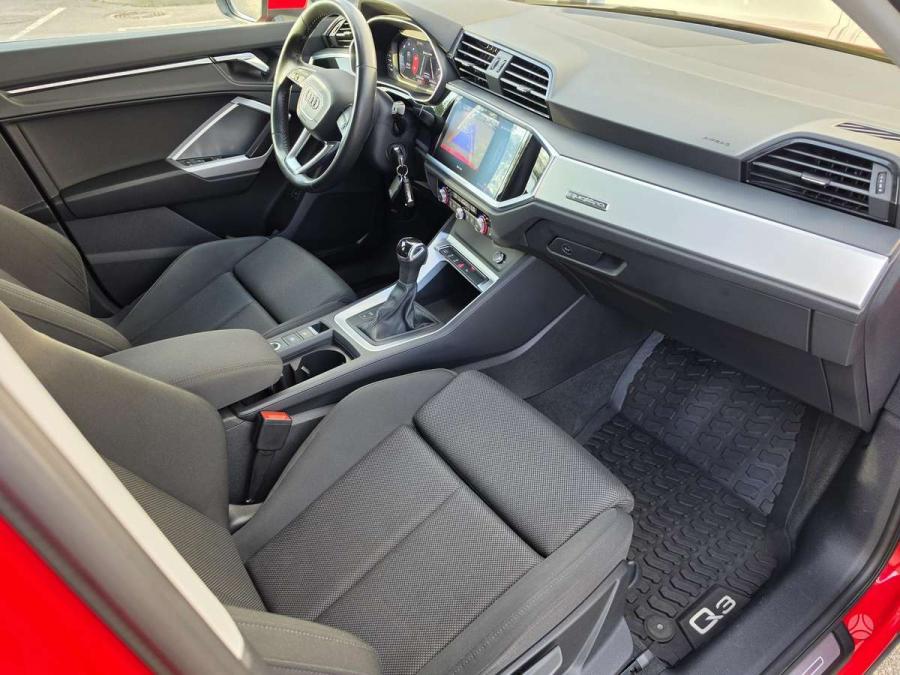 Red Audi Q3 Sportback 2020 in Jonava, with an engine capacity of 2.00 L and mileage of 238 thousand km for 21500 €, photo 23 on AUTOMOTO.COM.LV