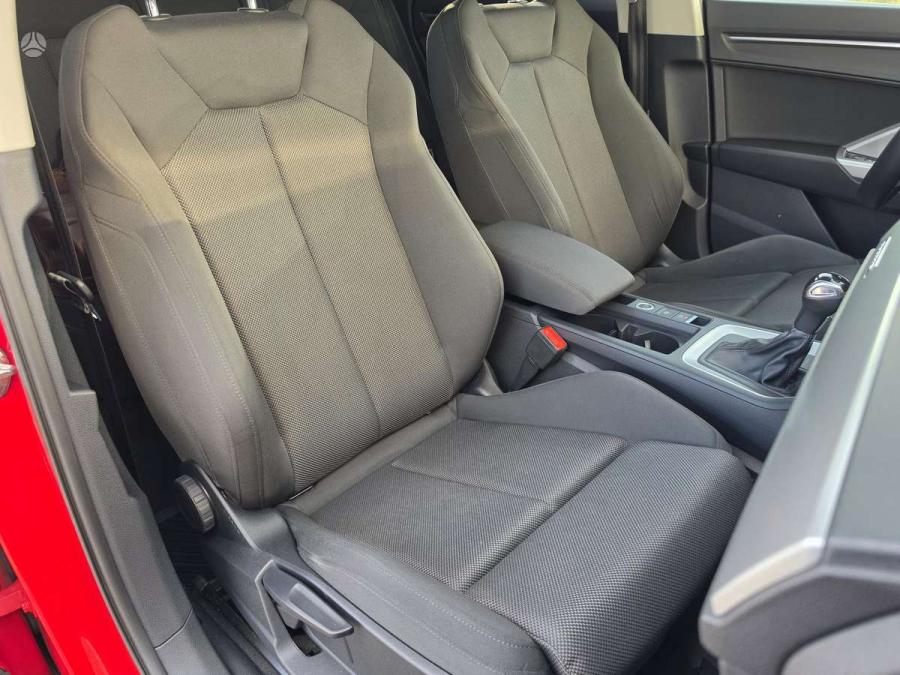 Red Audi Q3 Sportback 2020 in Jonava, with an engine capacity of 2.00 L and mileage of 238 thousand km for 21500 €, photo 35 on AUTOMOTO.COM.LV