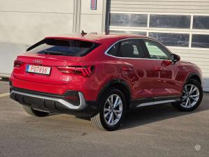 Red Audi Q3 Sportback 2020 in Jonava, with an engine capacity of 2.00 L and mileage of 238 thousand km for 20700 €, photo 7 on AUTOMOTO.COM.LV