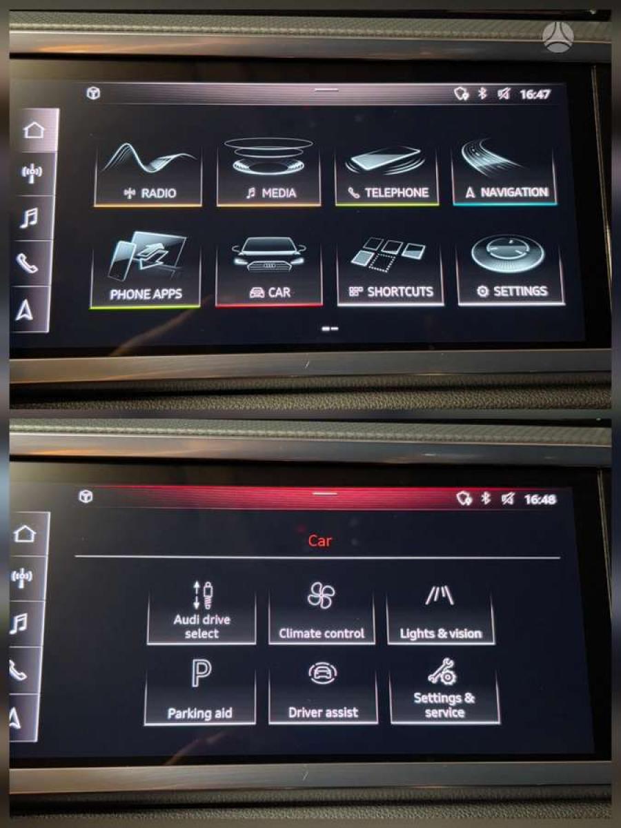 Red Audi Q3 Sportback 2020 in Jonava, with an engine capacity of 2.00 L and mileage of 238 thousand km for 20700 €, photo 31 on AUTOMOTO.COM.LV