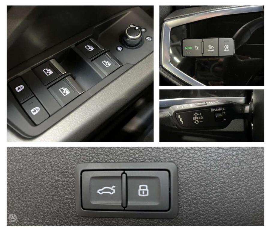 Sarkans Audi Q3 Sportback 2024 Kauņa, ar dzinēja tilpumu 1.50 L un nobraukumu 15 tūkst. km par 33500 €, foto 14 vietnē AUTOMOTO.COM.LV