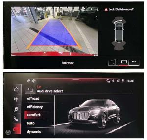 Sarkans Audi Q3 Sportback 2024 Kauņa, ar dzinēja tilpumu 1.50 L un nobraukumu 15 tūkst. km par 33500 €, foto 12 vietnē AUTOMOTO.COM.LV
