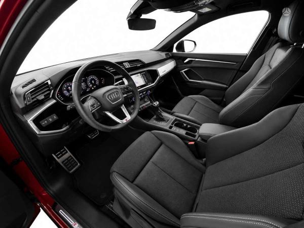 Red Audi Q3 Sportback 2024 in Kaunas, with an engine capacity of 1.50 L and mileage of 15 thousand km for 33500 €, photo 10 on AUTOMOTO.COM.LV