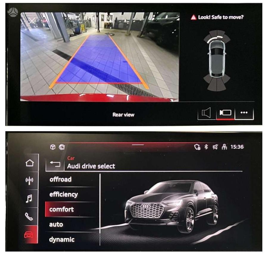 Красный Ауди Q3 Sportback 2024 в Каунас, объемом двигателя 1.50 л и пробегом 15 тыс. км за 33500 €, фото 13 на AUTOMOTO.COM.LV