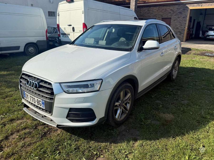 Balts Audi Q3 Sportback 2015 Kauņa, ar dzinēja tilpumu 2.00 L un nobraukumu 141 tūkst. km par 7990 €, foto 1 vietnē AUTOMOTO.COM.LV