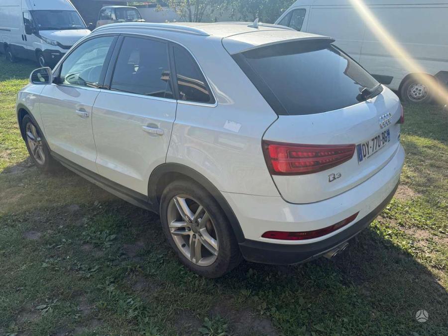 Balts Audi Q3 Sportback 2015 Kauņa, ar dzinēja tilpumu 2.00 L un nobraukumu 141 tūkst. km par 7990 €, foto 4 vietnē AUTOMOTO.COM.LV