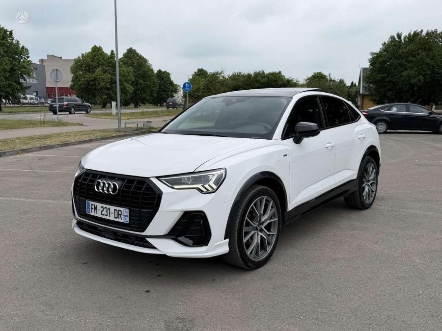 Белый Ауди Q3 Sportback 2019 в Таураге, объемом двигателя 1.97 л и пробегом 175 тыс. км за 21500 €, фото 1 на AUTOMOTO.COM.LV