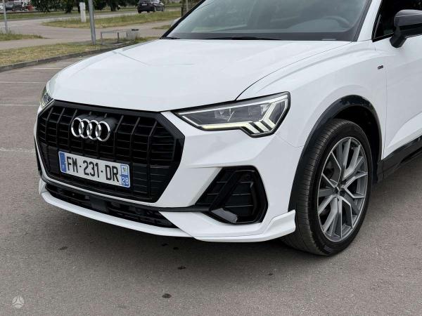 White Audi Q3 Sportback 2019 in Taurage, with an engine capacity of 1.97 L and mileage of 175 thousand km for 21500 €, photo 2 on AUTOMOTO.COM.LV