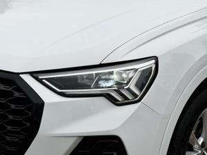 White Audi Q3 Sportback 2019 in Taurage, with an engine capacity of 1.97 L and mileage of 218 thousand km for 18900 €, photo 8 on AUTOMOTO.COM.LV