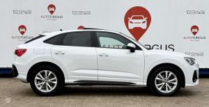 White Audi Q3 Sportback 2019 in Taurage, with an engine capacity of 1.97 L and mileage of 218 thousand km for 18900 €, photo 13 on AUTOMOTO.COM.LV