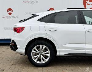 White Audi Q3 Sportback 2019 in Taurage, with an engine capacity of 1.97 L and mileage of 218 thousand km for 18900 €, photo 14 on AUTOMOTO.COM.LV