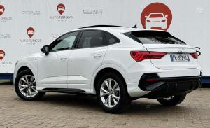 White Audi Q3 Sportback 2019 in Taurage, with an engine capacity of 1.97 L and mileage of 218 thousand km for 18900 €, photo 19 on AUTOMOTO.COM.LV