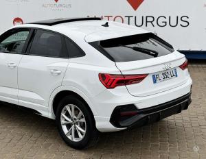 White Audi Q3 Sportback 2019 in Taurage, with an engine capacity of 1.97 L and mileage of 218 thousand km for 18900 €, photo 20 on AUTOMOTO.COM.LV