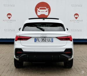 White Audi Q3 Sportback 2019 in Taurage, with an engine capacity of 1.97 L and mileage of 218 thousand km for 18900 €, photo 23 on AUTOMOTO.COM.LV