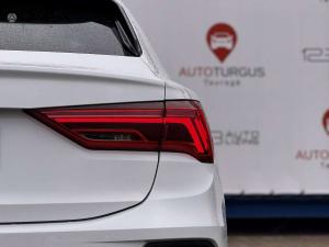 White Audi Q3 Sportback 2019 in Taurage, with an engine capacity of 1.97 L and mileage of 218 thousand km for 18900 €, photo 25 on AUTOMOTO.COM.LV
