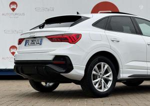 White Audi Q3 Sportback 2019 in Taurage, with an engine capacity of 1.97 L and mileage of 218 thousand km for 18900 €, photo 29 on AUTOMOTO.COM.LV