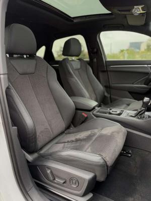 White Audi Q3 Sportback 2019 in Taurage, with an engine capacity of 1.97 L and mileage of 218 thousand km for 18900 €, photo 36 on AUTOMOTO.COM.LV