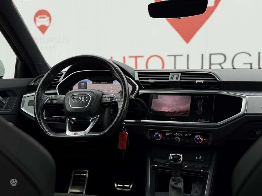 White Audi Q3 Sportback 2019 in Taurage, with an engine capacity of 1.97 L and mileage of 218 thousand km for 18900 €, photo 42 on AUTOMOTO.COM.LV