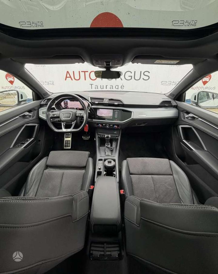 White Audi Q3 Sportback 2019 in Taurage, with an engine capacity of 1.97 L and mileage of 218 thousand km for 18900 €, photo 45 on AUTOMOTO.COM.LV