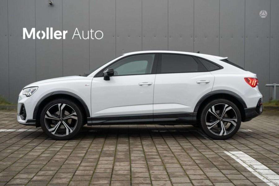 Balts Audi Q3 Sportback 2024 Viļņa, ar dzinēja tilpumu 1.50 L un nobraukumu 8 tūkst. km par 40000 €, foto 2 vietnē AUTOMOTO.COM.LV