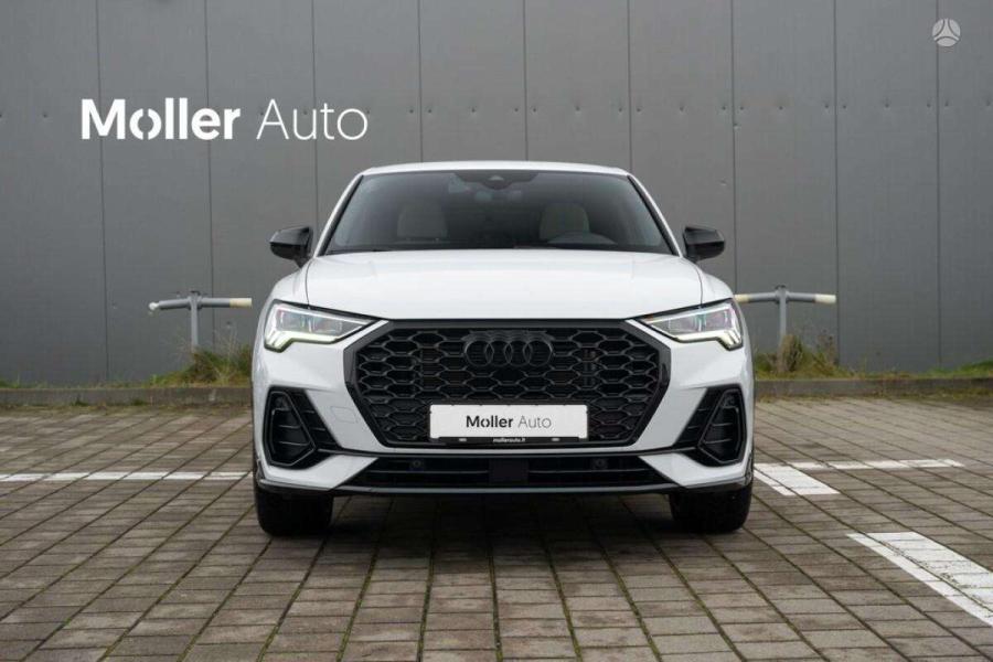 Balts Audi Q3 Sportback 2024 Viļņa, ar dzinēja tilpumu 1.50 L un nobraukumu 8 tūkst. km par 40000 €, foto 4 vietnē AUTOMOTO.COM.LV