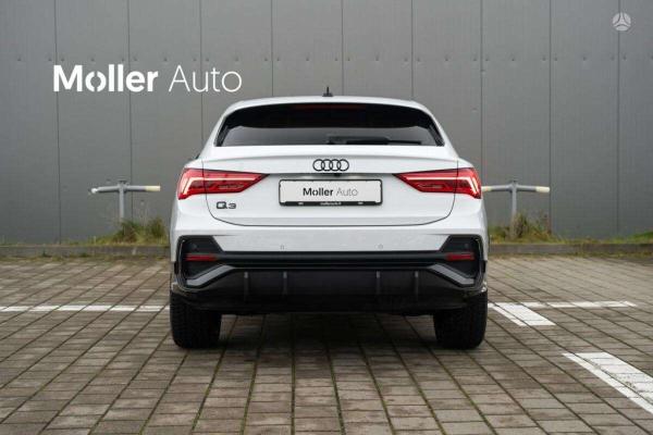 Balts Audi Q3 Sportback 2024 Viļņa, ar dzinēja tilpumu 1.50 L un nobraukumu 8 tūkst. km par 40000 €, foto 5 vietnē AUTOMOTO.COM.LV