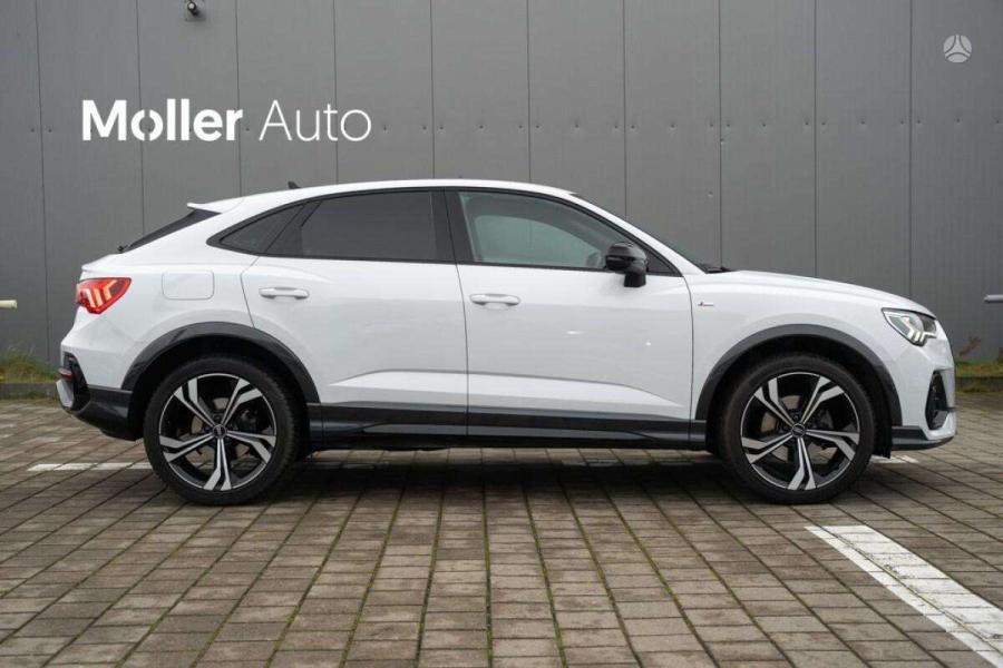 Balts Audi Q3 Sportback 2024 Viļņa, ar dzinēja tilpumu 1.50 L un nobraukumu 8 tūkst. km par 40000 €, foto 7 vietnē AUTOMOTO.COM.LV