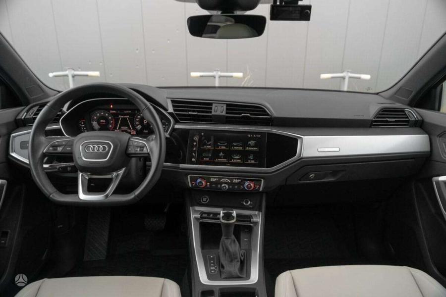 Balts Audi Q3 Sportback 2024 Viļņa, ar dzinēja tilpumu 1.50 L un nobraukumu 8 tūkst. km par 40000 €, foto 12 vietnē AUTOMOTO.COM.LV