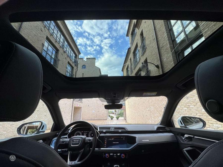 Белый Ауди Q3 Sportback 2021 в Вильнюс, объемом двигателя 1.50 л и пробегом 55 тыс. км за 28990 €, фото 14 на AUTOMOTO.COM.LV