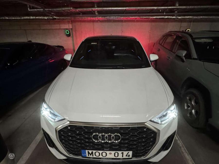 Белый Ауди Q3 Sportback 2021 в Вильнюс, объемом двигателя 1.50 л и пробегом 55 тыс. км за 28990 €, фото 95 на AUTOMOTO.COM.LV