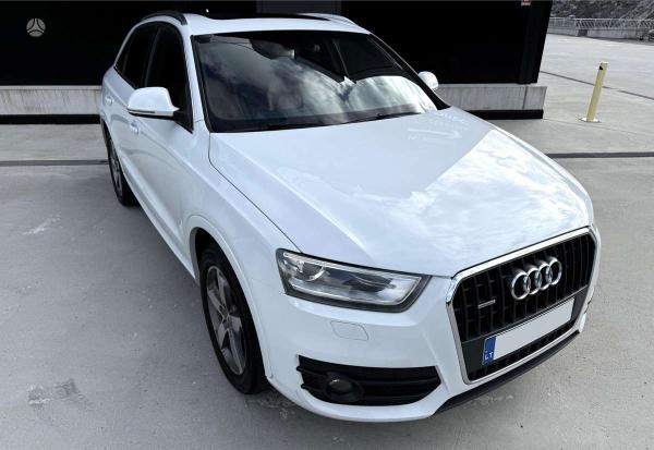 White Audi Q3 2011 in Raseiniai, with an engine capacity of 2.00 L and mileage of 348 thousand km for 12200 €, photo 1 on AUTOMOTO.COM.LV