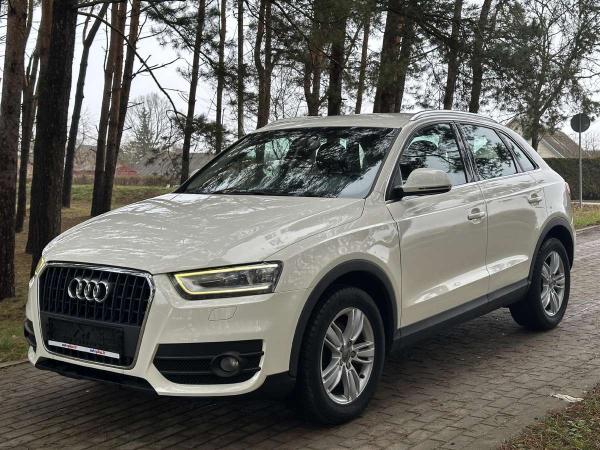 White Audi Q3 2012 in Utena, with an engine capacity of 1.97 L and mileage of 324 thousand km for 9400 €, photo 2 on AUTOMOTO.COM.LV