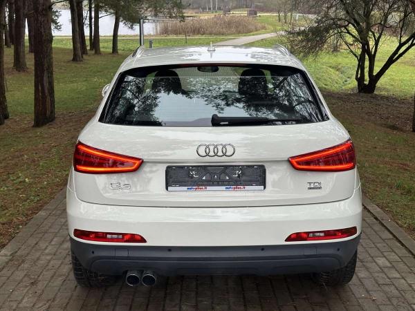 White Audi Q3 2012 in Utena, with an engine capacity of 1.97 L and mileage of 324 thousand km for 9400 €, photo 7 on AUTOMOTO.COM.LV