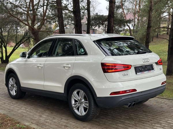 White Audi Q3 2012 in Utena, with an engine capacity of 1.97 L and mileage of 324 thousand km for 9400 €, photo 8 on AUTOMOTO.COM.LV