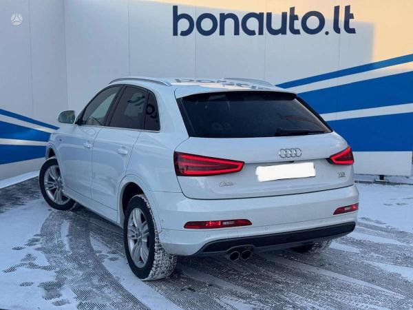 White Audi Q3 2012 in Kaunas, with an engine capacity of 1.97 L and mileage of 209 thousand km for 11450 €, photo 4 on AUTOMOTO.COM.LV