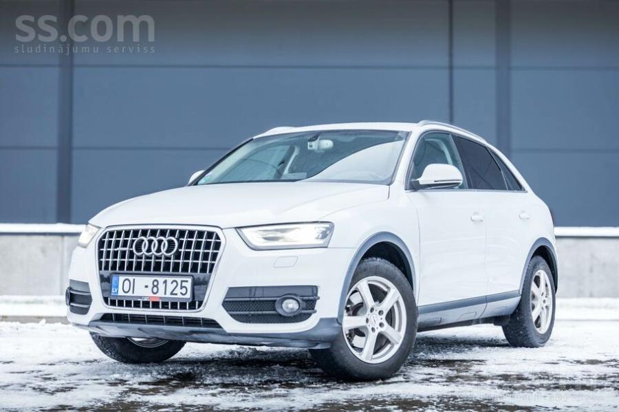 Balts Audi Q3 2012 Rīga, ar dzinēja tilpumu 2.00 L un nobraukumu 205 tūkst. km par 11990 €, foto 1 vietnē AUTOMOTO.COM.LV