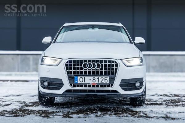 Balts Audi Q3 2012 Rīga, ar dzinēja tilpumu 2.00 L un nobraukumu 205 tūkst. km par 11990 €, foto 2 vietnē AUTOMOTO.COM.LV