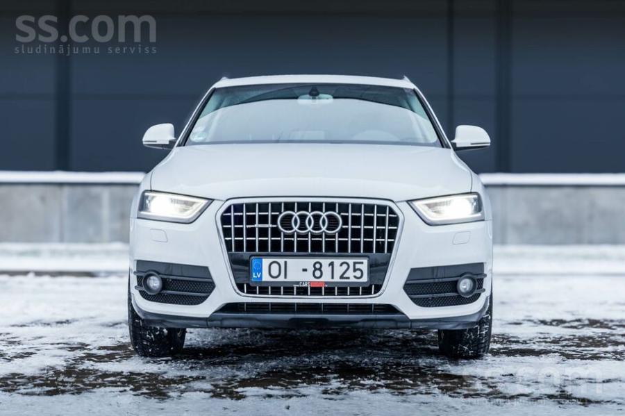 Balts Audi Q3 2012 Rīga, ar dzinēja tilpumu 2.00 L un nobraukumu 205 tūkst. km par 11990 €, foto 2 vietnē AUTOMOTO.COM.LV