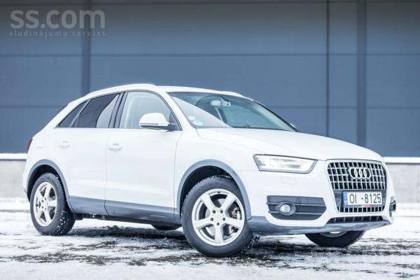 Balts Audi Q3 2012 Rīga, ar dzinēja tilpumu 2.00 L un nobraukumu 205 tūkst. km par 11990 €, foto 3 vietnē AUTOMOTO.COM.LV