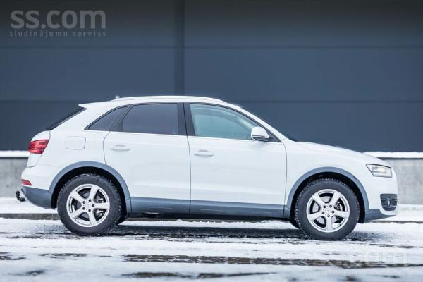 Balts Audi Q3 2012 Rīga, ar dzinēja tilpumu 2.00 L un nobraukumu 205 tūkst. km par 11990 €, foto 4 vietnē AUTOMOTO.COM.LV