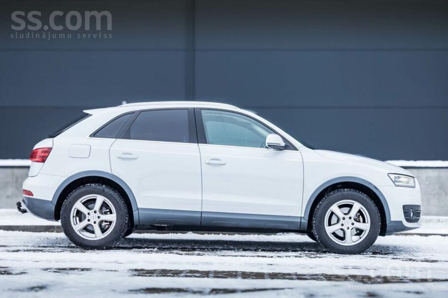 Balts Audi Q3 2012 Rīga, ar dzinēja tilpumu 2.00 L un nobraukumu 205 tūkst. km par 11990 €, foto 4 vietnē AUTOMOTO.COM.LV